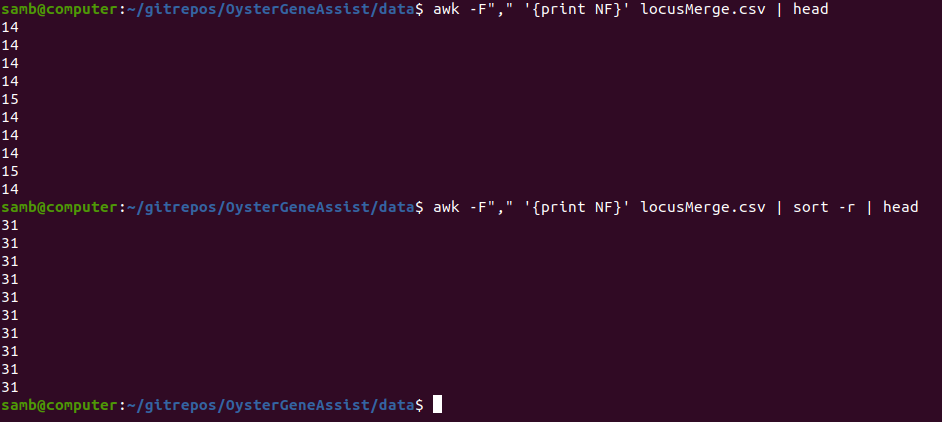 Join two files based on "LOC" Number · Issue #1081 · RobertsLab/resources · GitHub