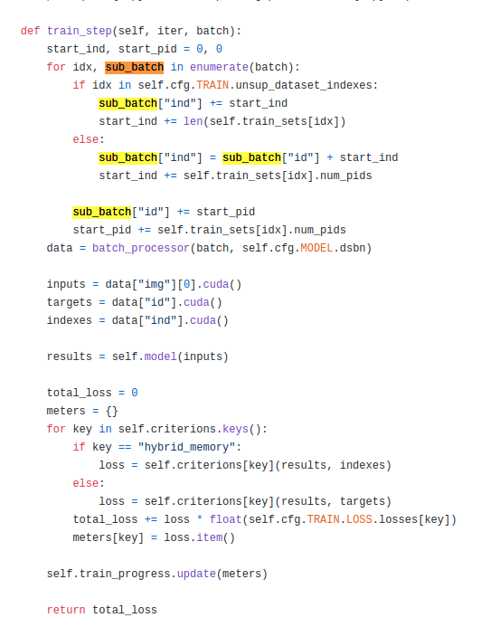 SpCL Train_step的问题 · Issue #14 · open-mmlab/OpenUnReID · GitHub