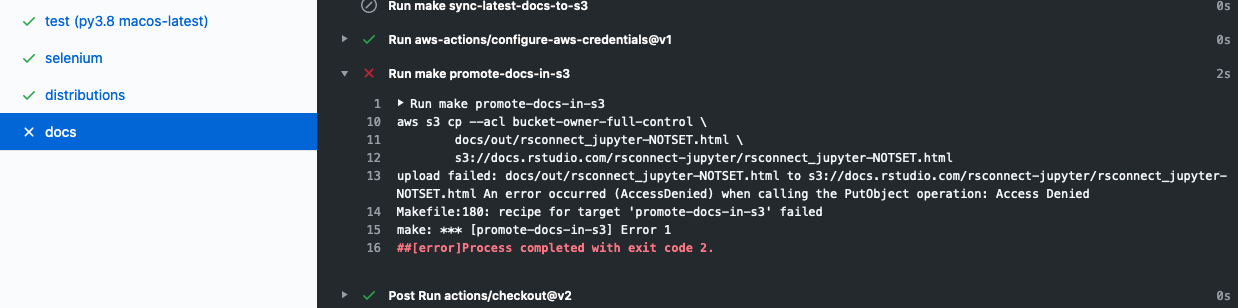 Docs upload on release is not working · Issue #271 · rstudio/rsconnect-jupyter · GitHub