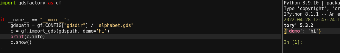 Settings for imported gds cells without metadata file · Issue #315 ...