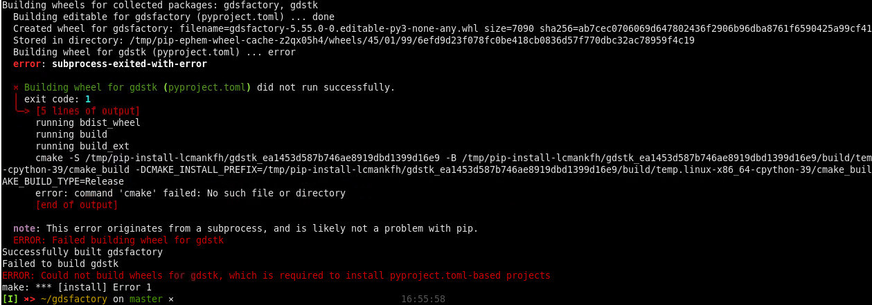 pip install gdstk on Windows and CentOs? · Issue #124 · heitzmann/gdstk · GitHub