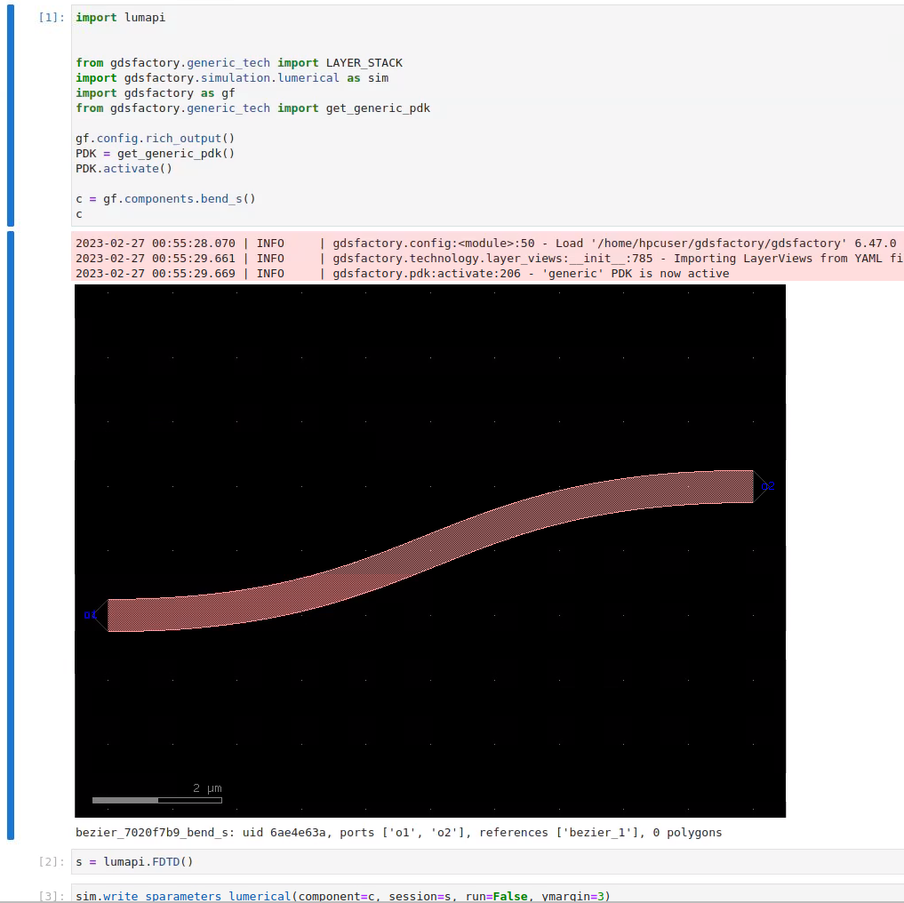 Running Fdtd Lumerical Simulation On A Component · Issue 1353 · Gdsfactorygdsfactory · Github