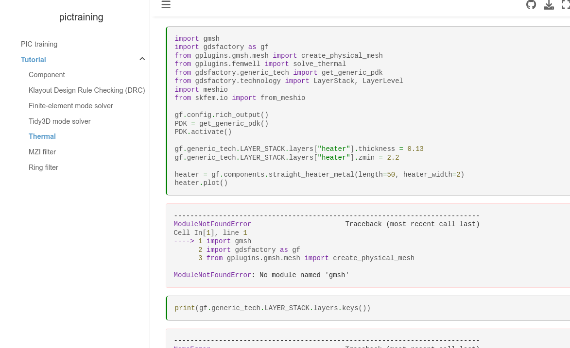 Issue on page /notebooks/22_heater_fem.html · Issue #4 · gdsfactory/gdsfactory-photonics ...