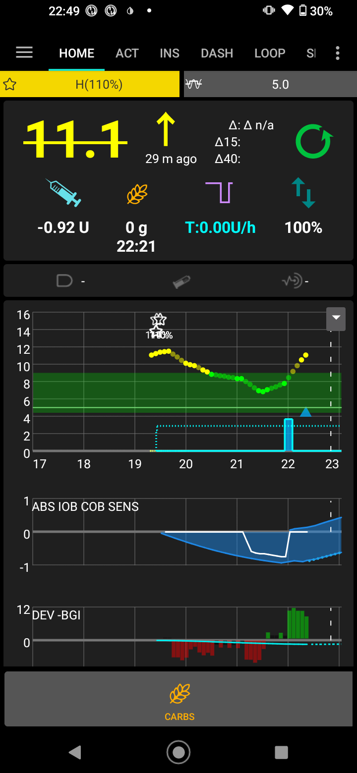 BG source NSClientV3 is missing BG values · Issue #2432 · nightscout/AndroidAPS · GitHub
