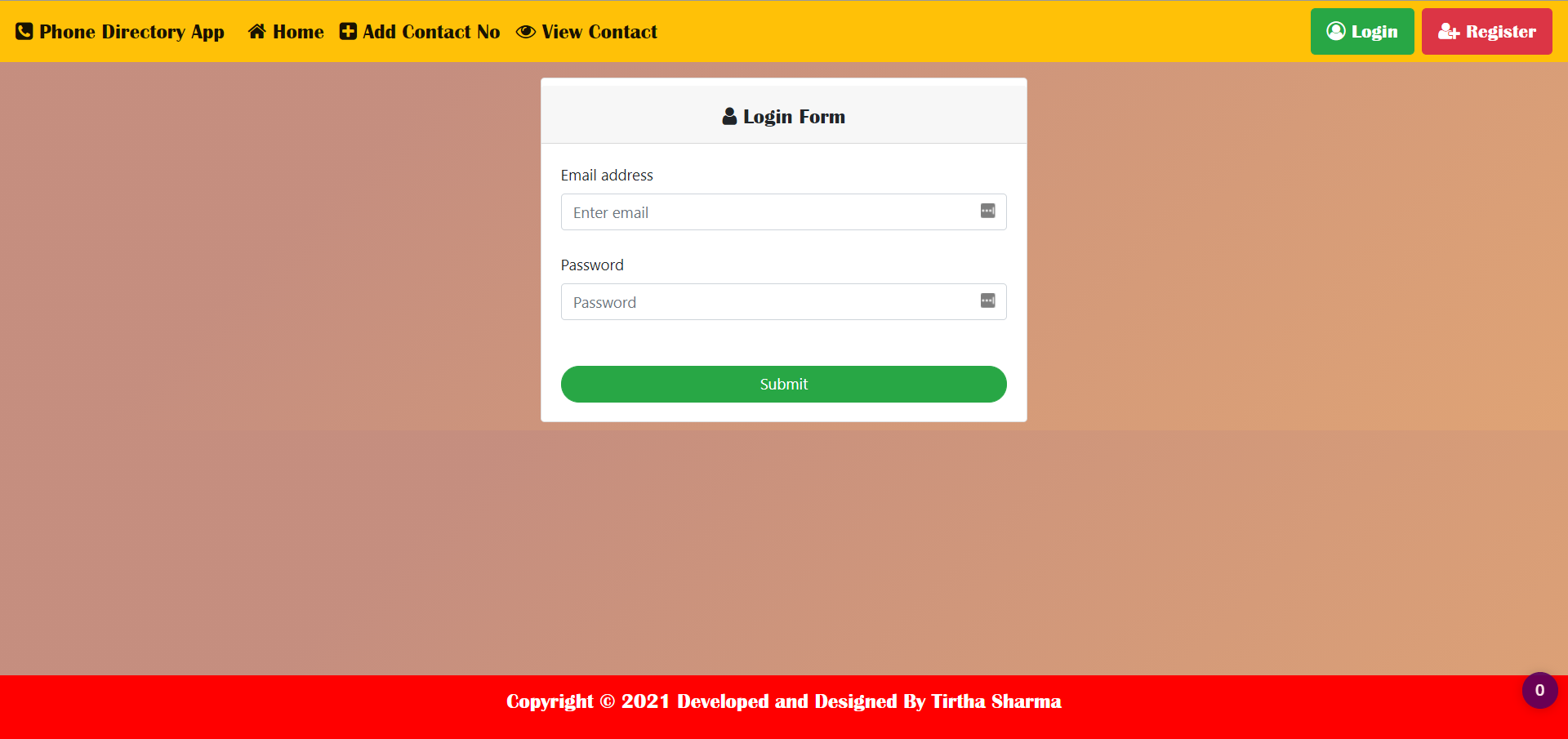 GitHub - genze121/Phone-Directory-App
