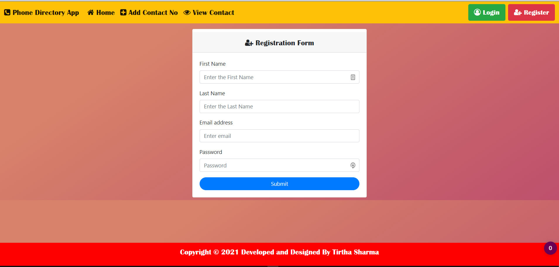 GitHub - genze121/Phone-Directory-App