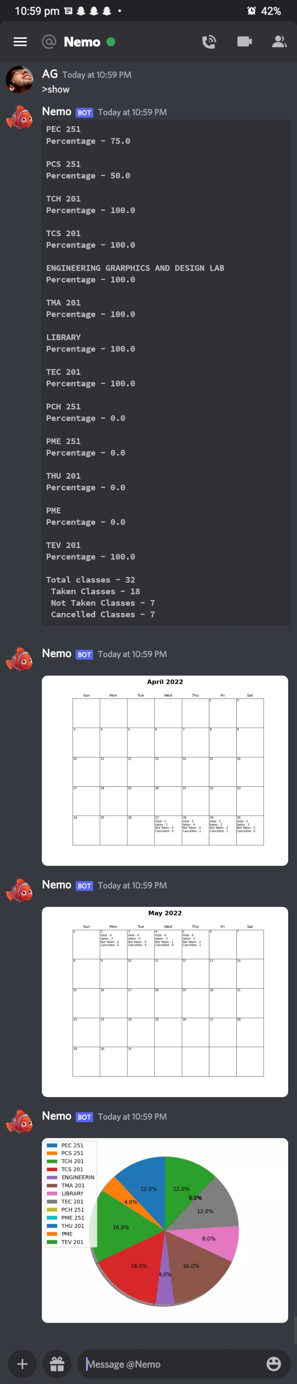GitHub - SurajBhari/attendance_monitor: Basically sends you a discrord message every class time ...