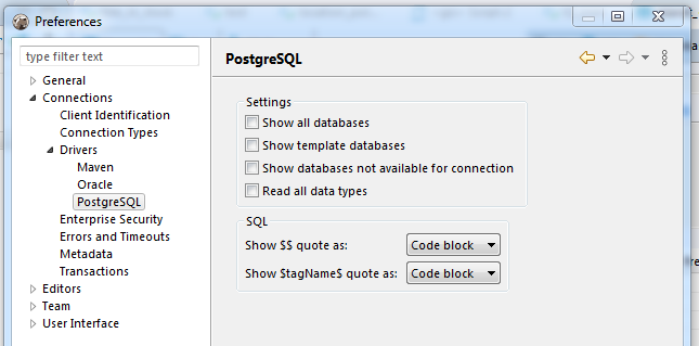 Array types are removed from tree - PostgreSQL · Issue #11216 · dbeaver/dbeaver · GitHub