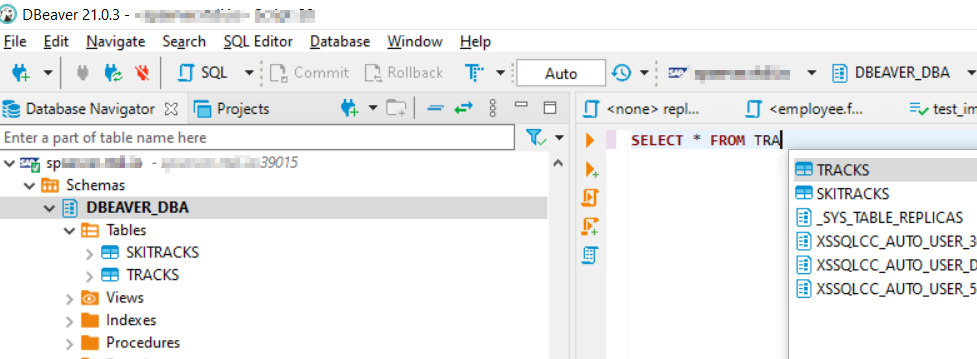 Hana: Code complete does not show public synonyms · Issue #9710 ...