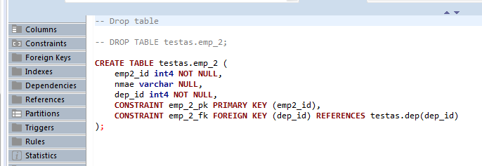 FOREIGN KEY REFERENCES omits schema · Issue #11775 · dbeaver/dbeaver ...