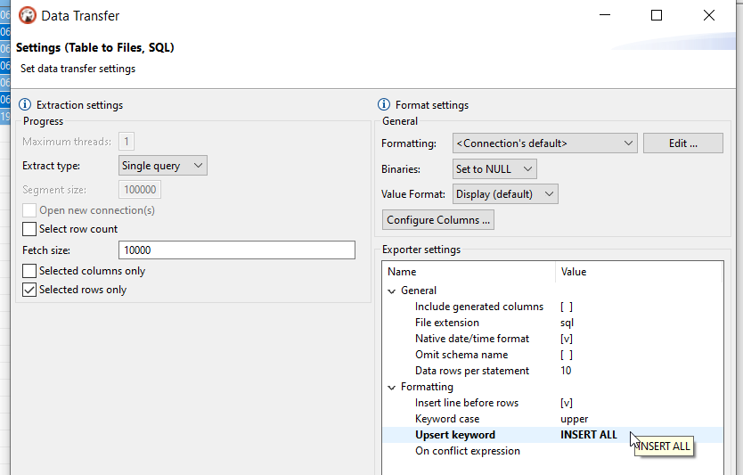 default value for data rows per statement · Issue #13505 · dbeaver/dbeaver · GitHub
