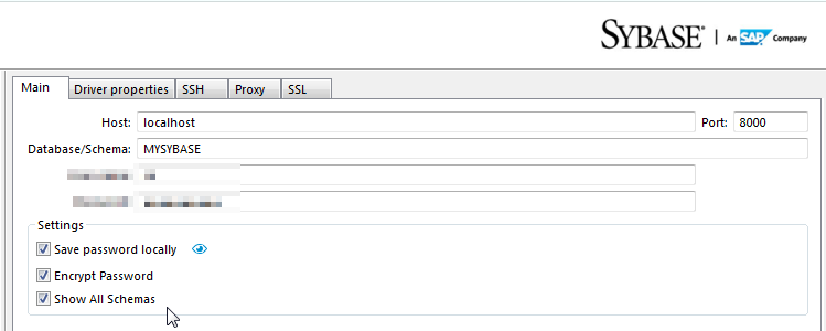 Add "Encrypt password" to connection settings Sybase 16 DB · Issue #12405 · dbeaver/dbeaver · GitHub