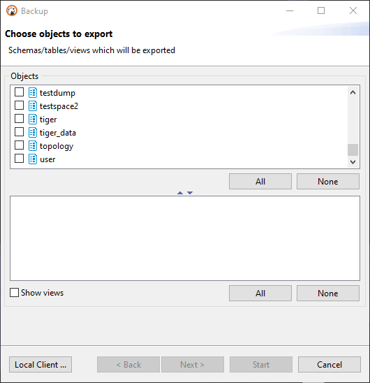 [PostgreSQL] Backup page flickers after click on "All" schemas button. · Issue #14268 · dbeaver ...