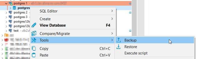 [PostgreSQL] Backup page flickers after click on "All" schemas button ...