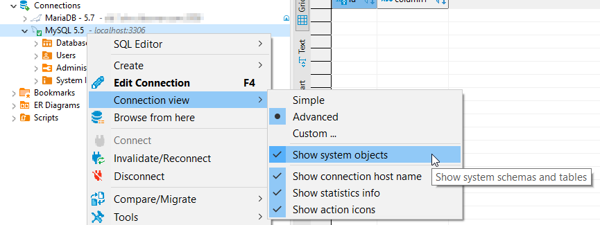 Informationschema Doesnt Show Under Databases In Navigation Tree · Issue 14272 · Dbeaver