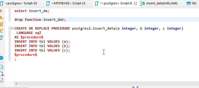 Autocomplete functions with blank brackets or without parameters ...