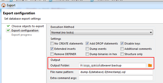 Add variables support to the Export Wizard Output Folder field. · Issue ...