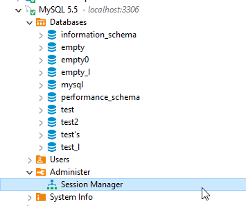 Error when trying to open "session manager" · Issue #14958 · dbeaver/dbeaver · GitHub
