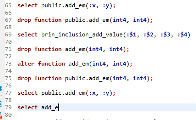#14725 fix functions|procedures parameters auto-completion by ...
