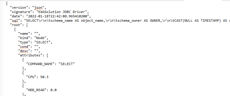Save button is missing for execution plan in Exasol connection · Issue ...