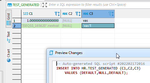 #13598 Insert DEFAULT keyword instead of NULL for all nulls values row ...
