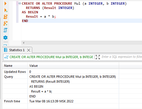 Firebird: CREATE PROCEDURE has no effect · Issue #15753 · dbeaver ...
