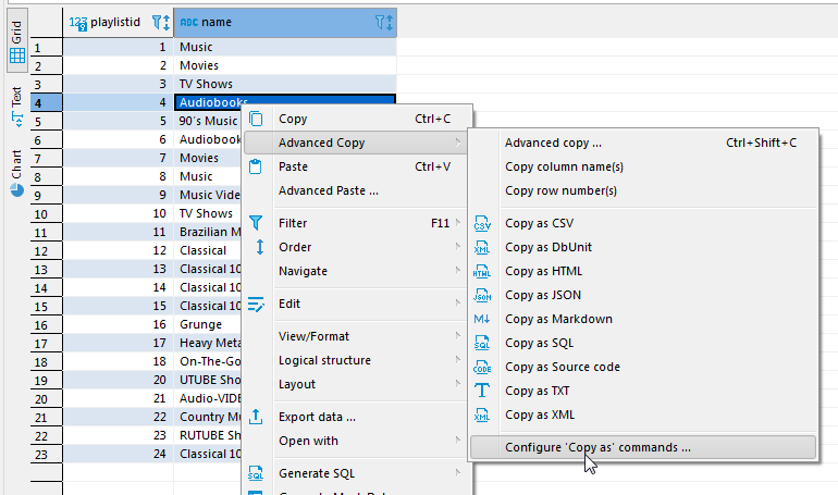 Advanced copy convert Database name and Table name to upper case · Issue #15775 · dbeaver ...
