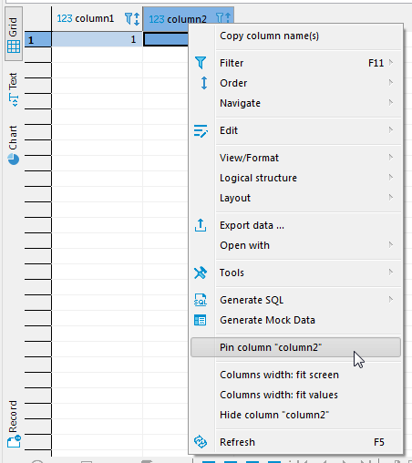Locate a column in Data View · Issue #16739 · dbeaver/dbeaver · GitHub