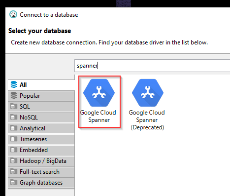 Picking up wrong spanner database in URL · Issue #16994 · dbeaver/dbeaver · GitHub