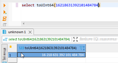 ClickHouse driver UInt64 wrong value · Issue #17879 · dbeaver/dbeaver · GitHub