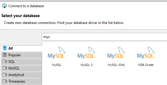 Not seeing how to get MySQL 5 driver · dbeaver · Discussion #16523 · GitHub