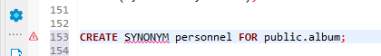 Add SYNONYMS in the Database Navigator Tree for EnterpriseDB Postgres Advanced Server · Issue ...