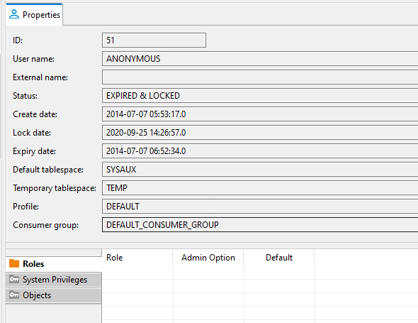 [Oracle] Lock status of users not correctly showing · Issue #19151 · dbeaver/dbeaver · GitHub