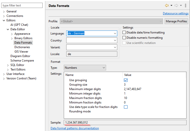 Export data format setting: use the system values · Issue #19811 · dbeaver/dbeaver · GitHub