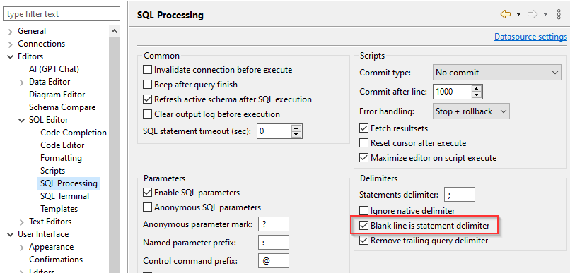 How to execute query with an empty line inside · Issue #19925 · dbeaver ...