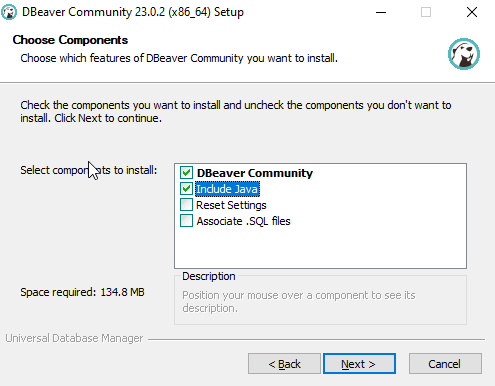Unable to Login to PostgreSQL DB from Windows, Getting error: "No LoginModules configured for ...