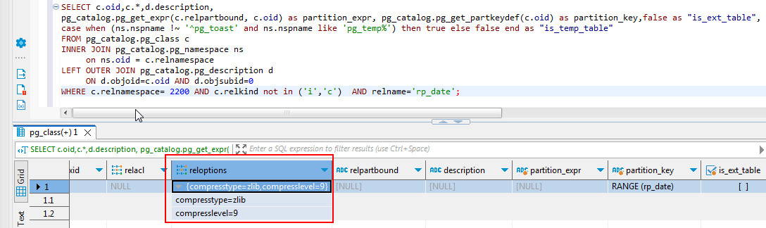 [Greenplum] incorrect DDL for table for Greenplum 7 · Issue #20616 · dbeaver/dbeaver · GitHub