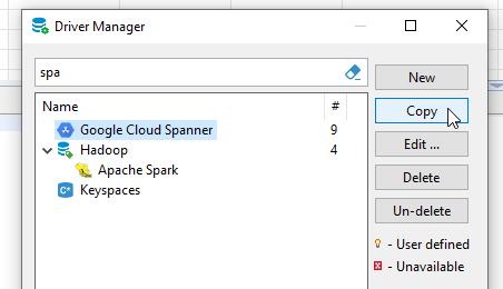 [Question] How to connect custom Spanner hosts without modifying the Driver Settings · Issue ...