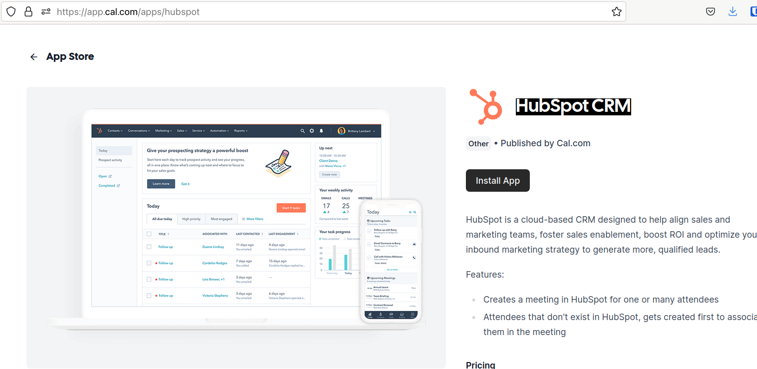 HubSpot CRM app missing on self hosted · Issue #8216 · calcom/cal.com · GitHub