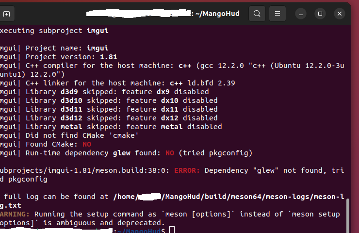 MangoHud install problem · Issue #889 · flightlessmango/MangoHud · GitHub