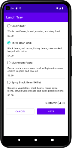 GitHub - JosephFWright/Lunch_Tray_Project: Last codelab in Jetpack Navigation Unit