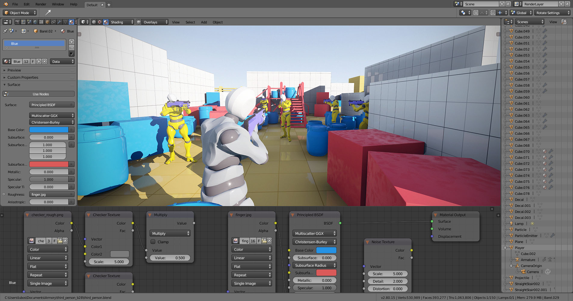 GitHub - mikeroyal/armory-snap: A snap for Armory, a 3D Game Engine for Blender.