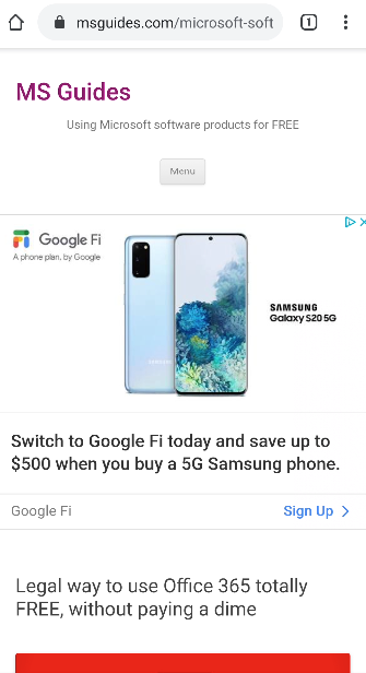 msguides.com - site is not usable · Issue #63470 · webcompat/web-bugs · GitHub