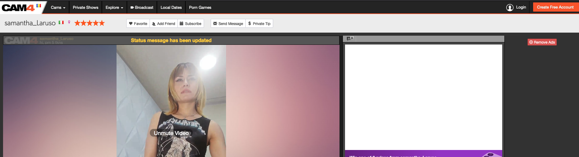 api.cam4.com - video or audio doesn't play · Issue #64251 · webcompat/web-bugs · GitHub