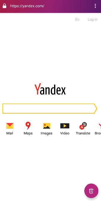 yandex.com - desktop site instead of mobile site · Issue #64514 ...
