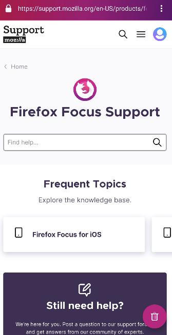 support.mozilla.org - desktop site instead of mobile site · Issue ...