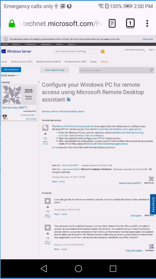 social.technet.microsoft.com - site is not usable · Issue #23530 ...