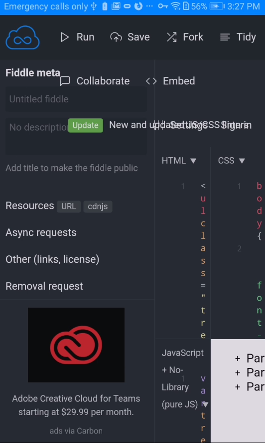 jsfiddle.net - site is not usable · Issue #26000 · webcompat/web-bugs · GitHub