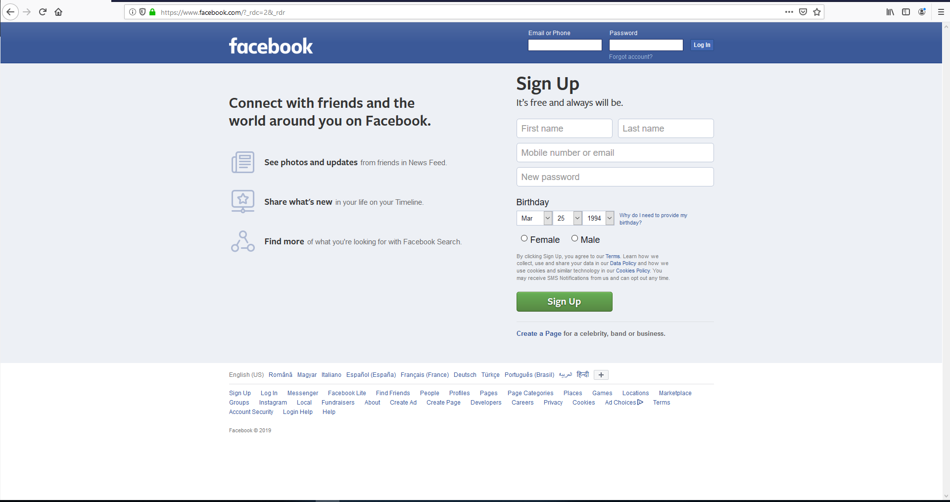 web.facebook.com - site is not usable · Issue #27343 · webcompat/web-bugs · GitHub
